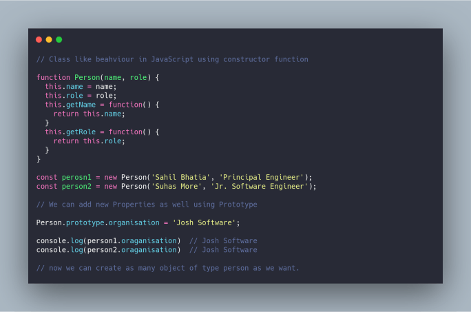 All About The Demystifying Class In JavaScript – Josh Software